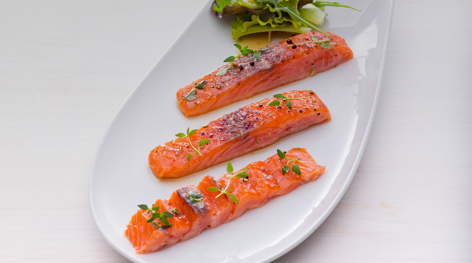 Salmon fillet in a “almost dry” marinade | Gallo